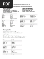 Irish Verbs: Complete Tense Guide | PDF | Linguistic Typology ...