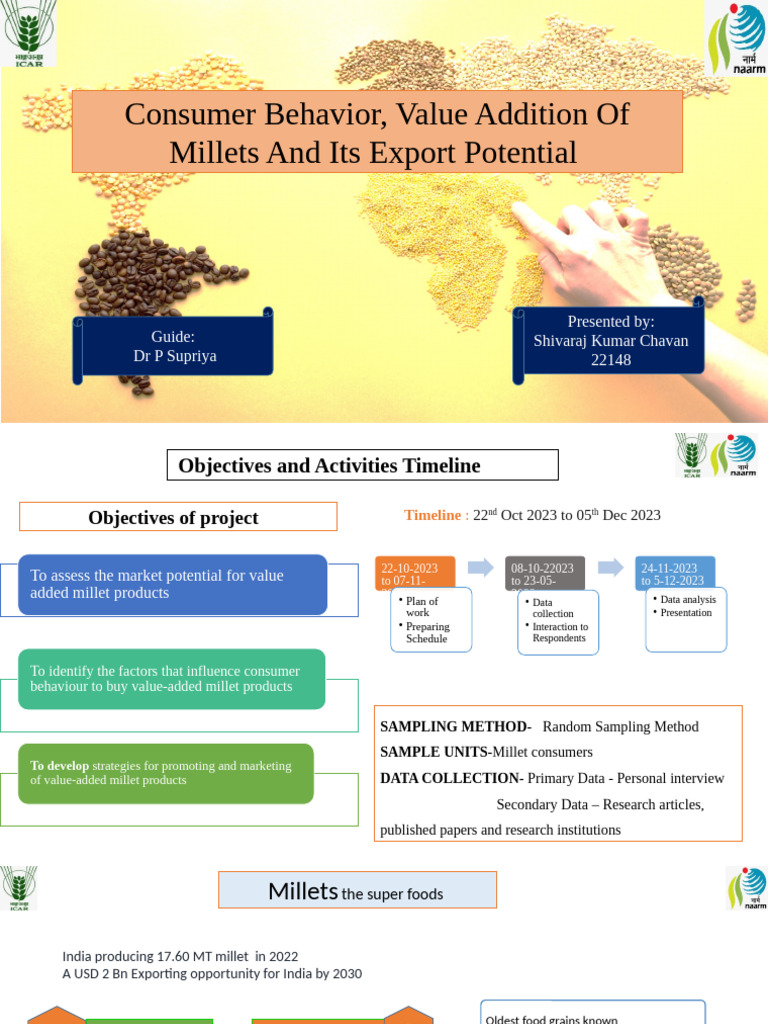 Millet Consumer Behavior & Export Strategies | PDF