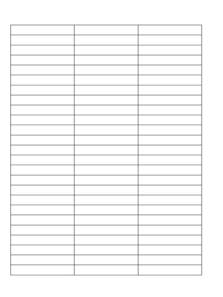 Irregular Verbs List 1000 | PDF