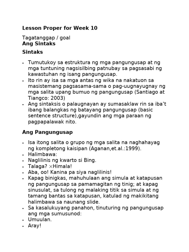 Lesson Proper For Week 10 WIKA | PDF