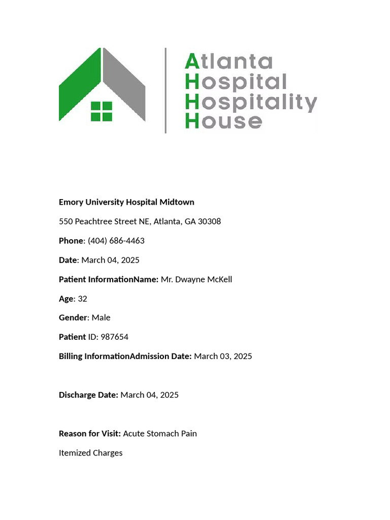 Emory Hospital | PDF