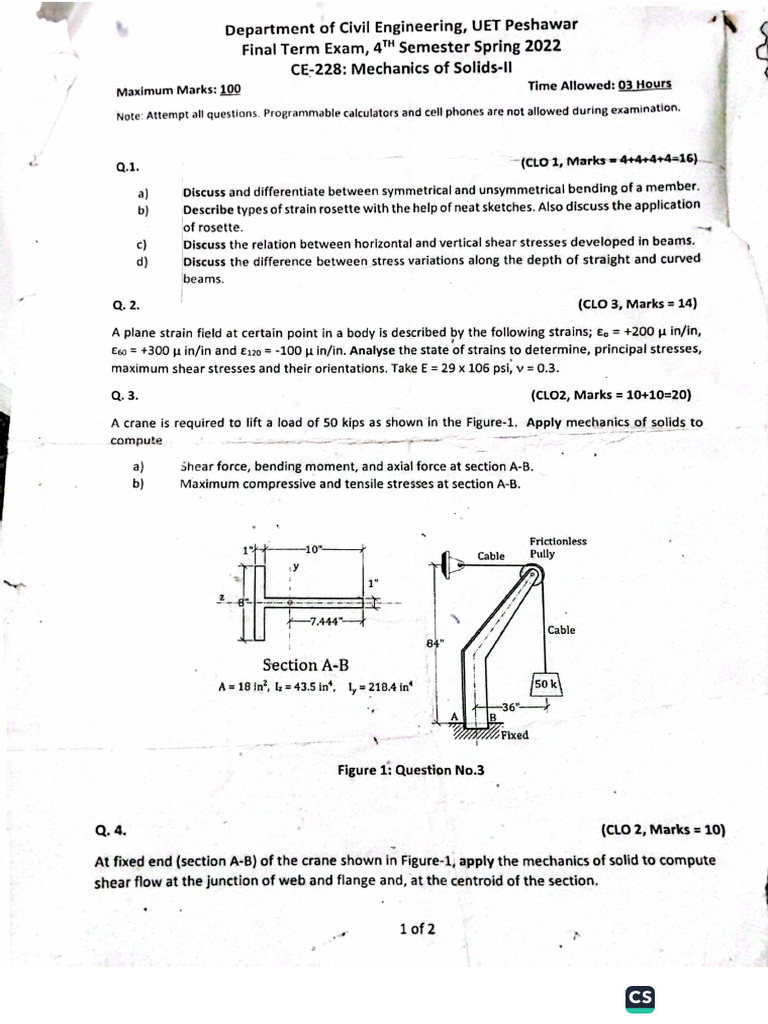 4th Semester Final Term Papers | PDF