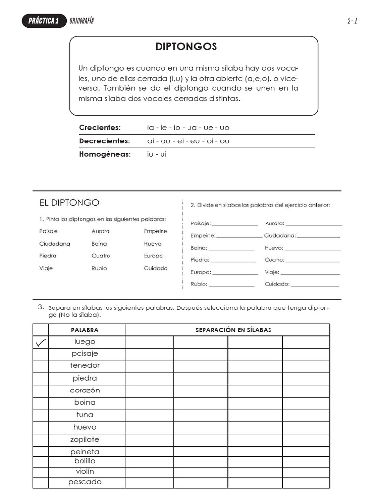 Practica Ortografia 3er Grado 2do Bim Copia | PDF | Lingüística | Voz ...