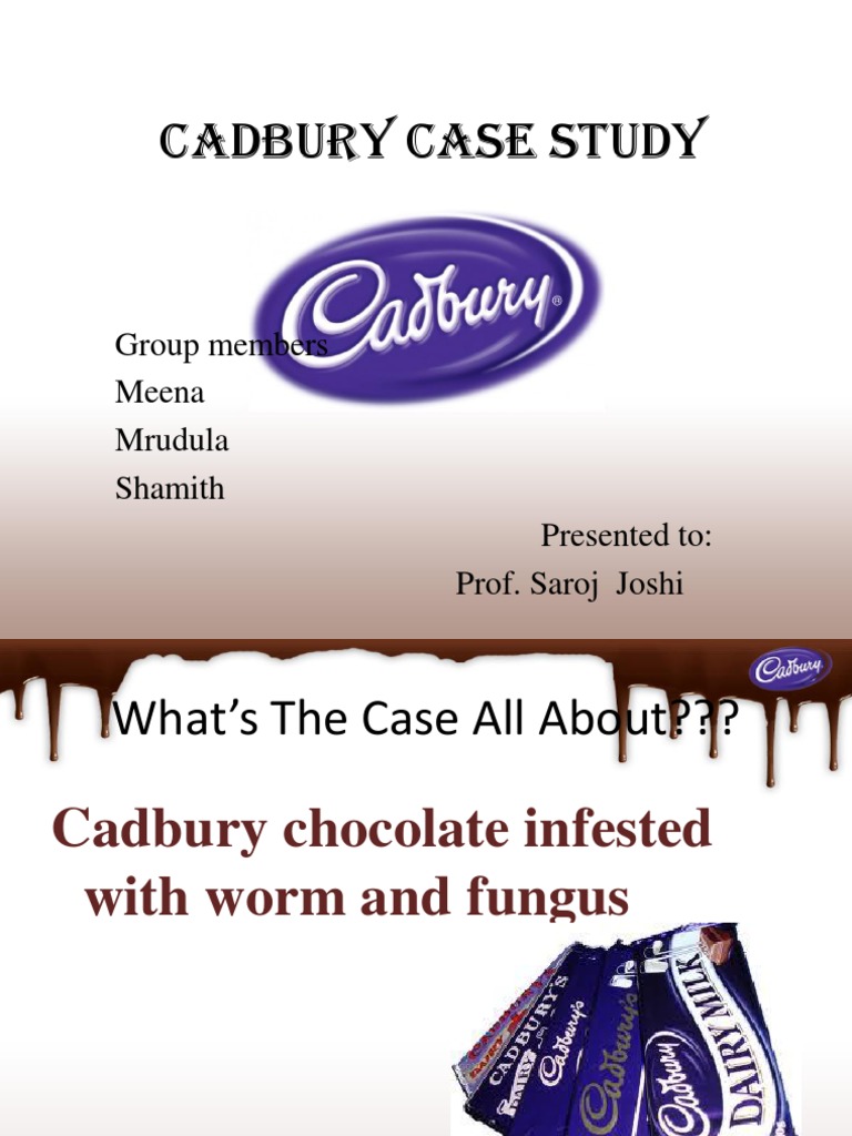 Cadbury Case Study | PDF | Business
