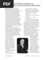 Hoover vs. FDR: Great Depression Responses | PDF | Great Depression ...