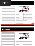 Bobcat Filter Cross Reference Guide | PDF | Loader (Equipment) | Engines