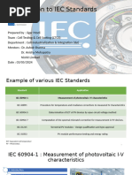 IEC TS 62446-3: PV Module Thermography | PDF | International ...