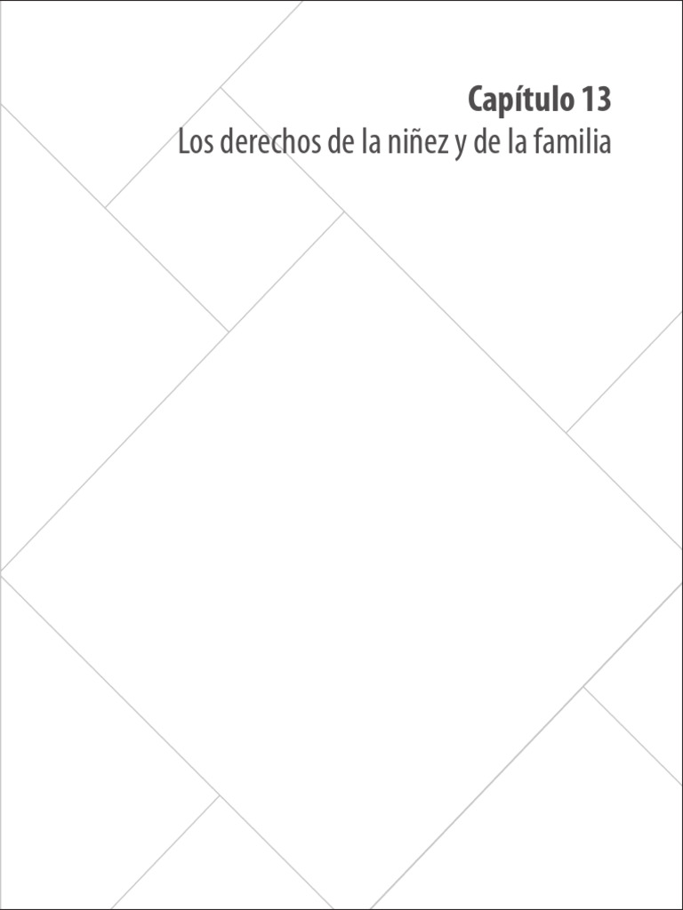 7.2.1. Odonnell - Cap. 13 Los Derechos de La Niñez y de La Familia | PDF | Derechos de los niños ...