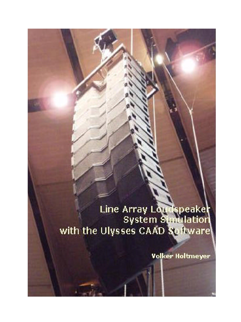 Line Arrys-Ulisses Ifb | PDF | Waves | Loudspeaker