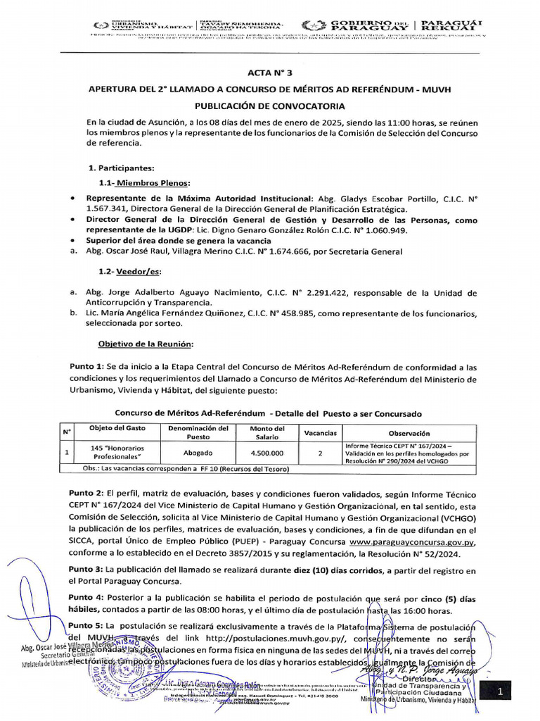 6 Acta 3 Publicaci N D G Sege 10 01 2025 03 57 44 | PDF