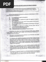 Guidelines To Publish Notification in The Gazette of India Part III ...