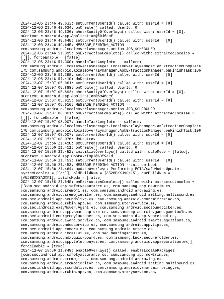 Lom Log | PDF | Android (Robot) | Android (Operating System)