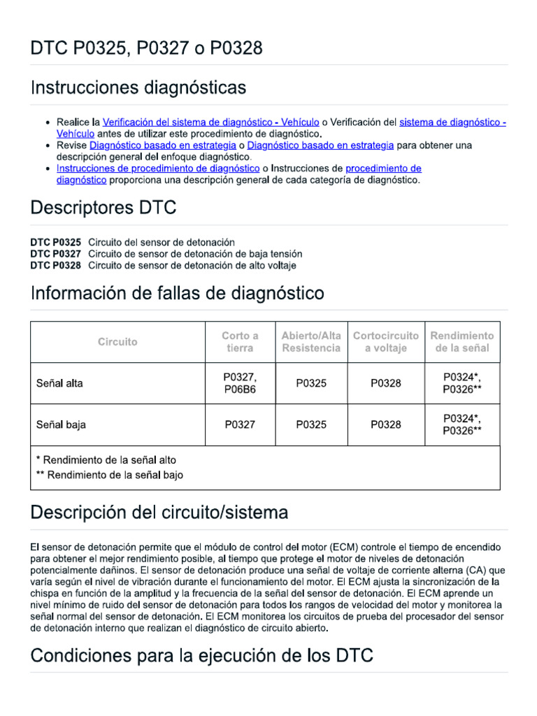 P0328 Sonic 2017 | PDF