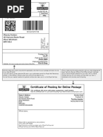 DPD Return Label | PDF