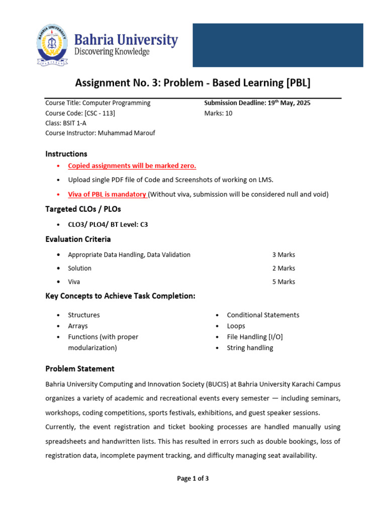 PBL SP 2025 30042025 092413am | PDF | Computer Programming | Software ...