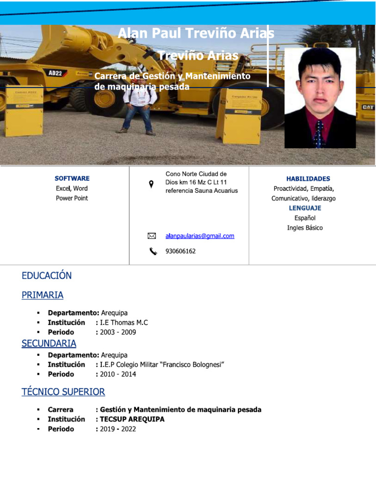CV 2025 Alan | PDF | Business