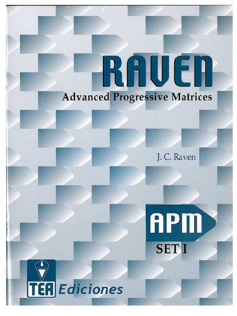 Raven APM set I | PDF