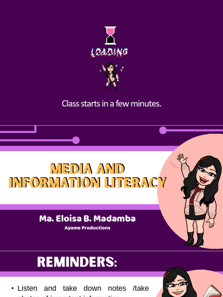 Lesson 2 3 Types of Literacies Roles in MI | PDF | Information Literacy ...