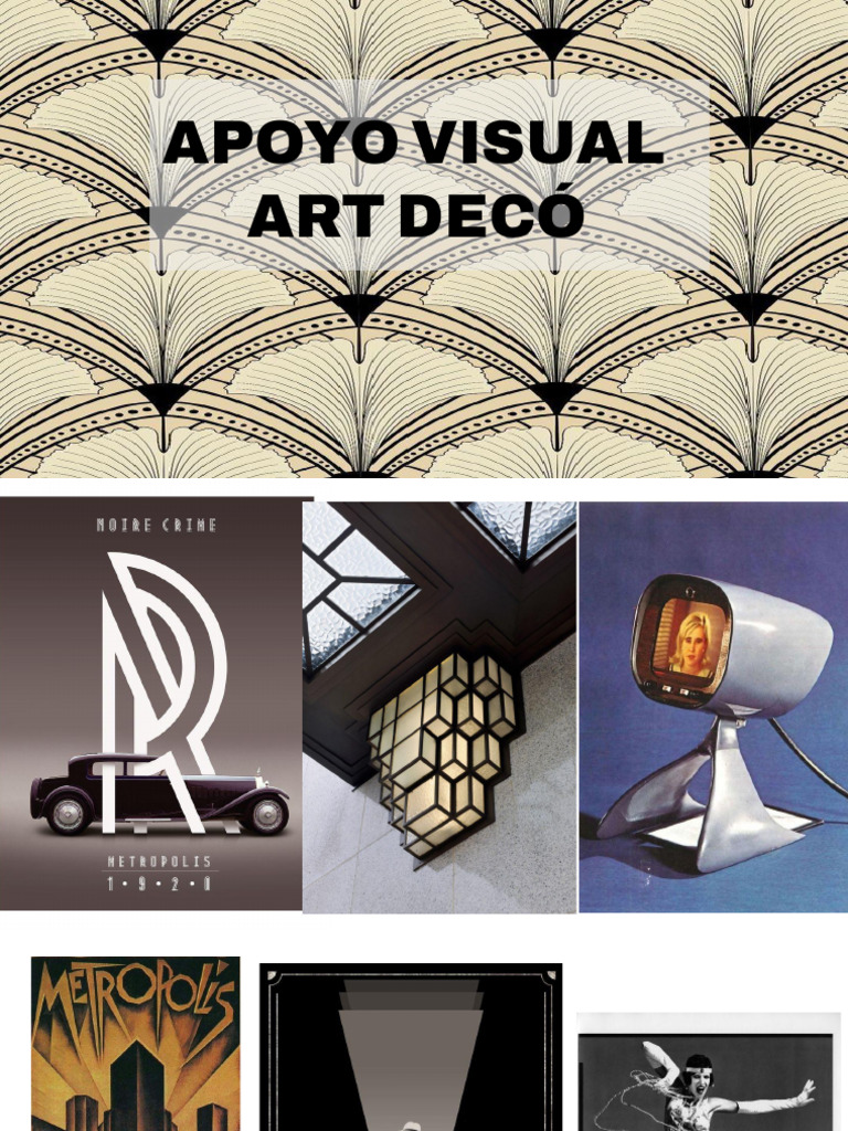 Apoyo Visual Art Decó | PDF