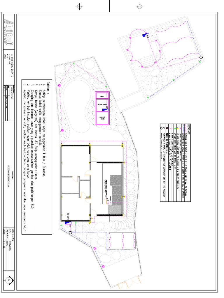 Mephvac Avatar Outdoor Lighting Plan | PDF