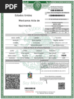 Acta de Nacimiento para Editar | PDF | Responsabilidad | Gestión de datos