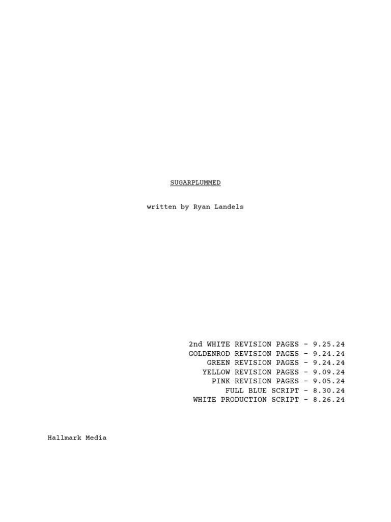 Sugar Title Final | PDF