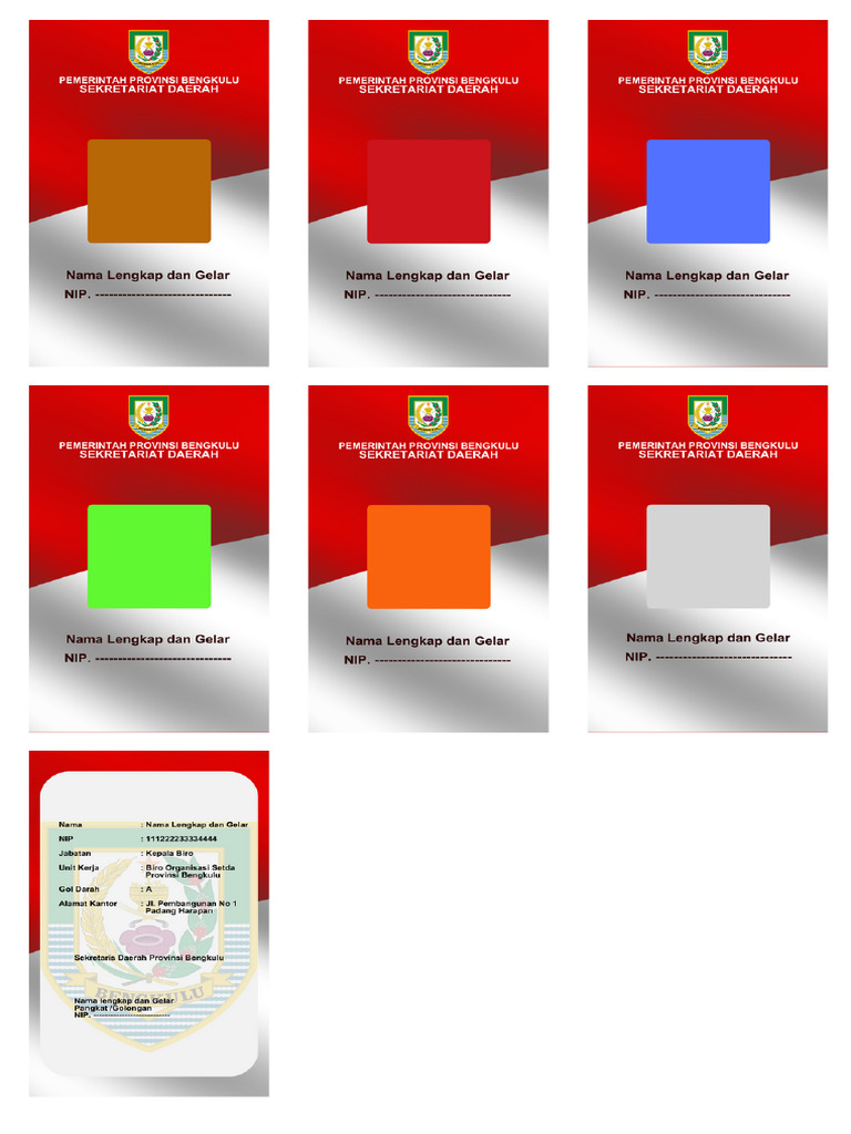 Desain Id Card | PDF