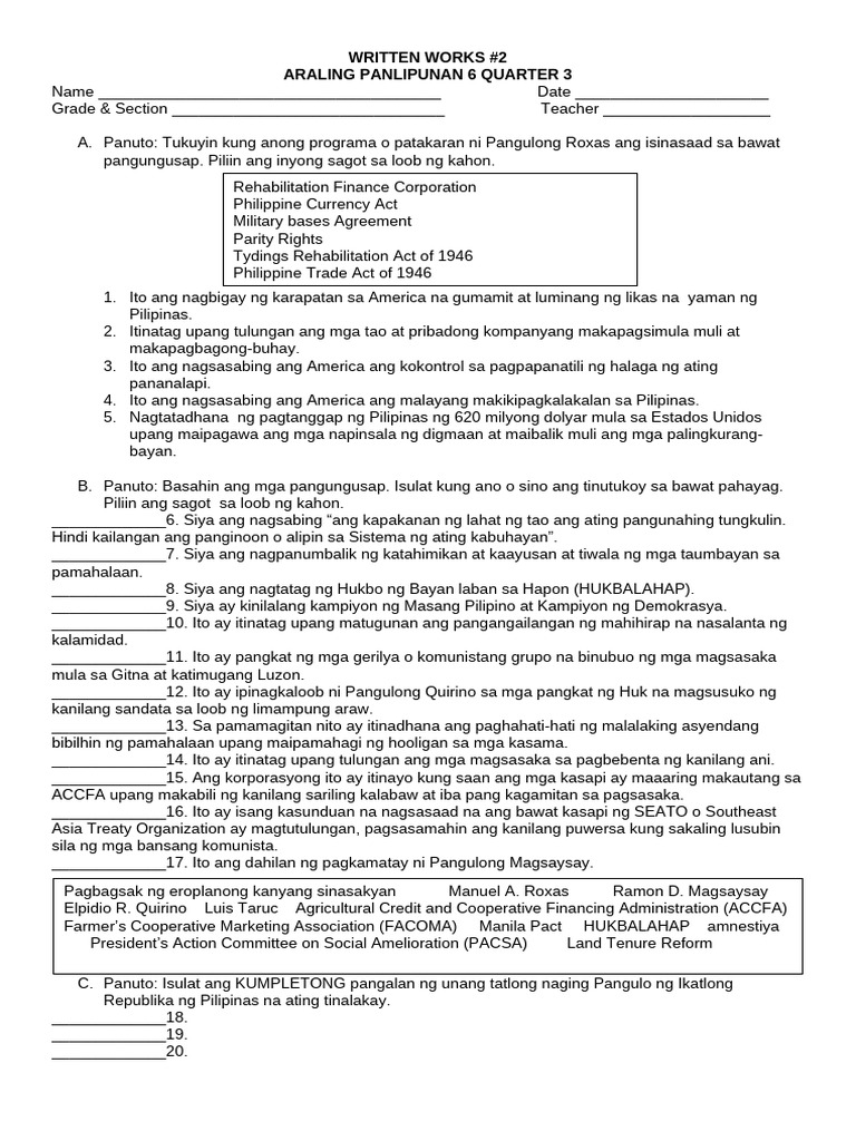 Written Works 2 | PDF