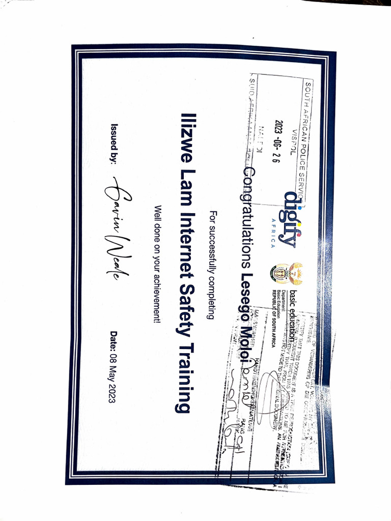 Certified Copies of Qualifications | PDF