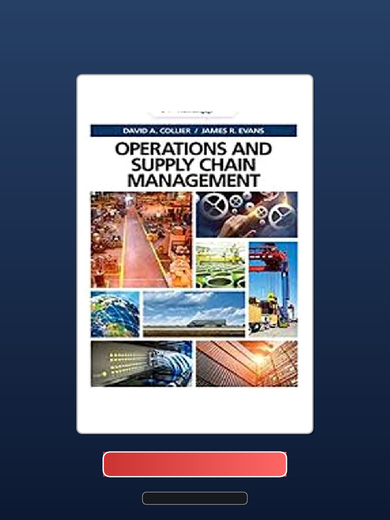 Verified PDF Download Operations and Supply Chain Management 1st ...
