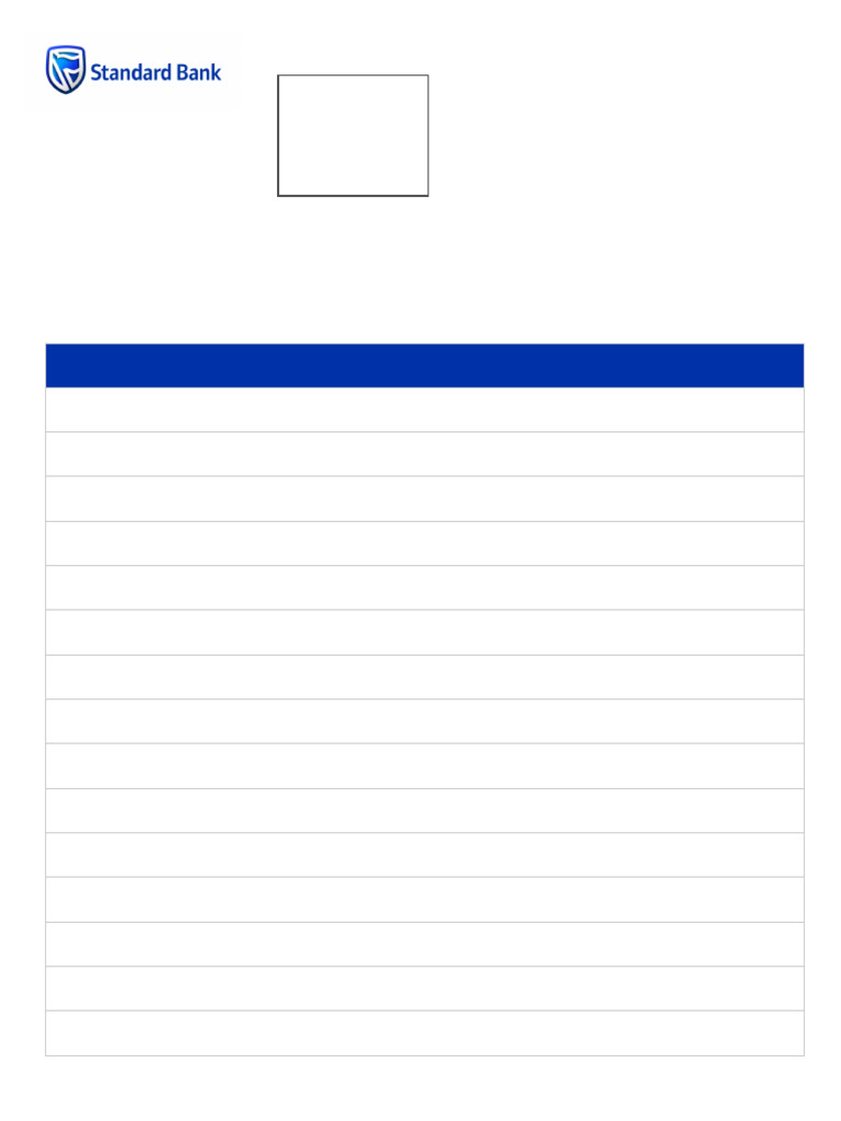 SBIB Mobi Debit Order Statement | PDF | Credit Card | Debit Card