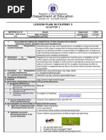 Cot Detailed Lesson Plan Sa Filipino 3 | PDF