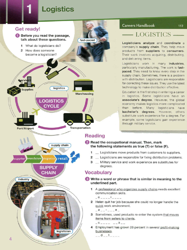Career Paths Logistics | PDF