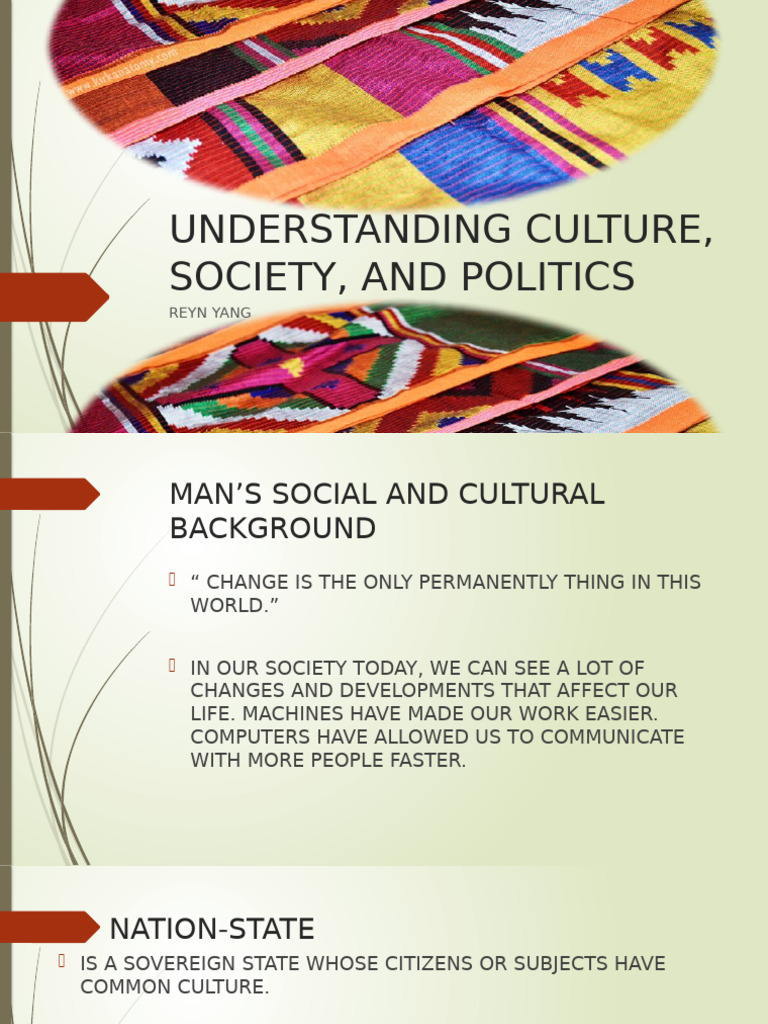 Understanding Culture and Society | PDF | Nonverbal Communication | Society