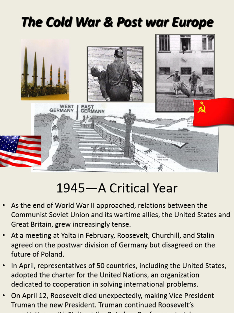 The Cold War Post War Europe | PDF | Warsaw Pact | European Union