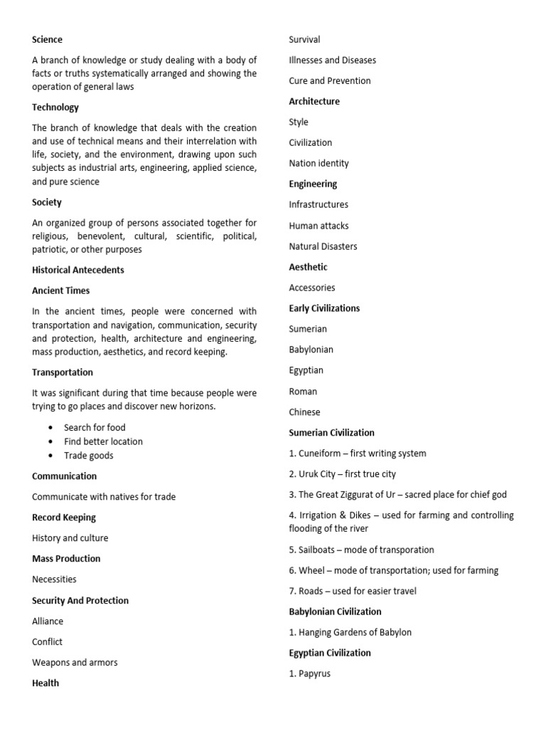 STS Midterm and Finals | PDF | Galileo Galilei | Science