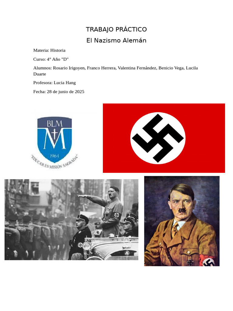 Nazismo Alemán | PDF | Alemania nazi | nazismo