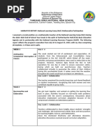 Narrative Report - Gintong Aral Project - Wave 1 | PDF | Storytelling ...