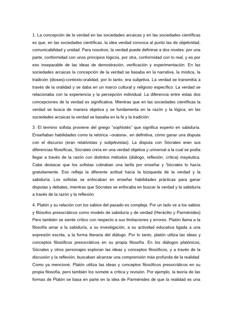 Roldan Sergio Daniel | PDF | Verdad | Platón