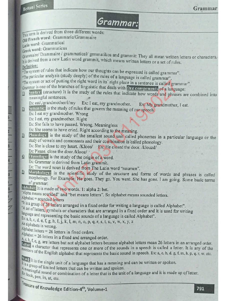 01 - English Section | PDF