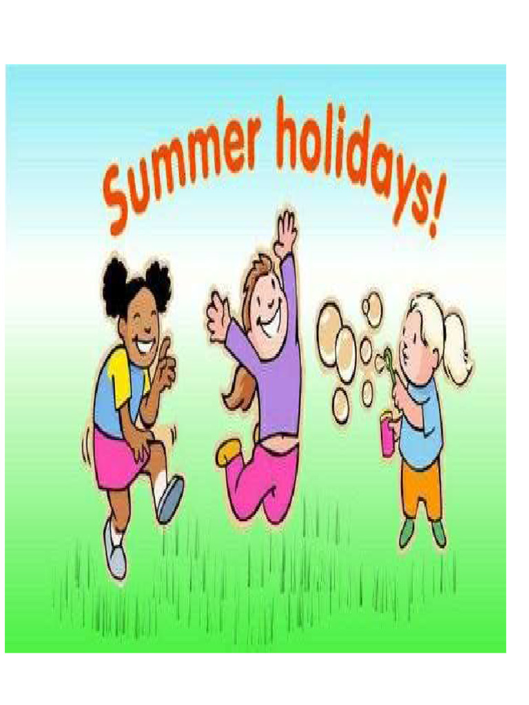 Holiday Homework Tasks for Students | PDF