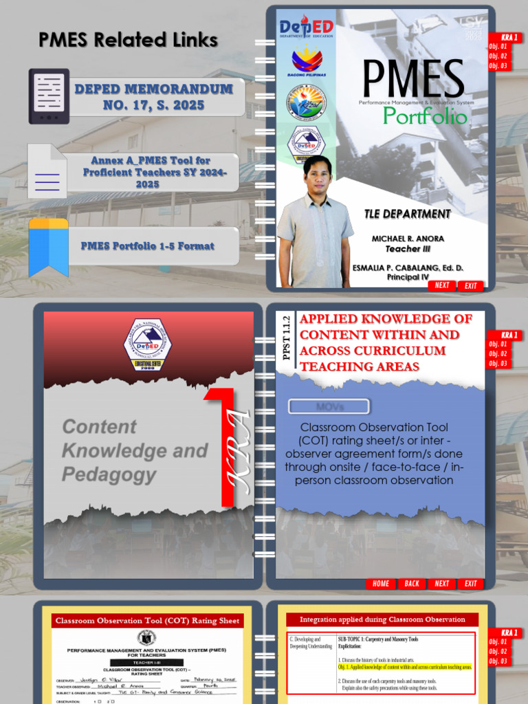 Anora Kvnhs Pmes p1 Sy24 25 Tle Anora Michael R. | PDF | Educational Technology | Learning