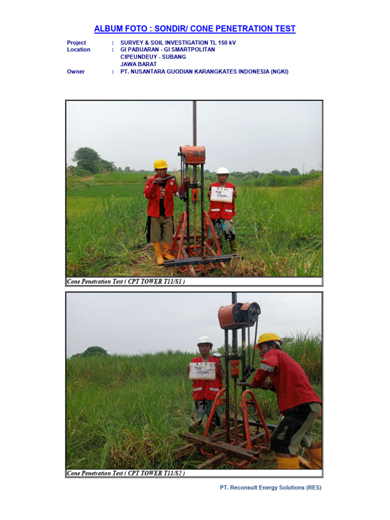 Dokumentasi CPT T11 Subang | PDF