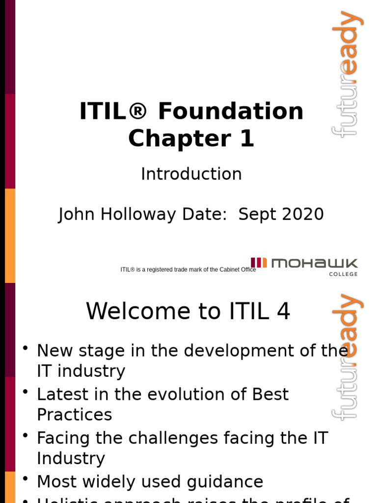 ITIL 4 Foundation Overview and Insights | PDF