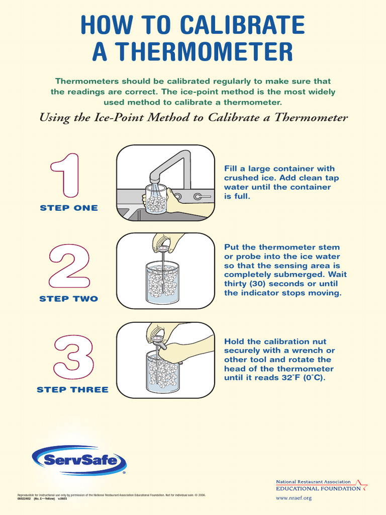 Calibrate A Thermometer | PDF | Thermometer | Temperature