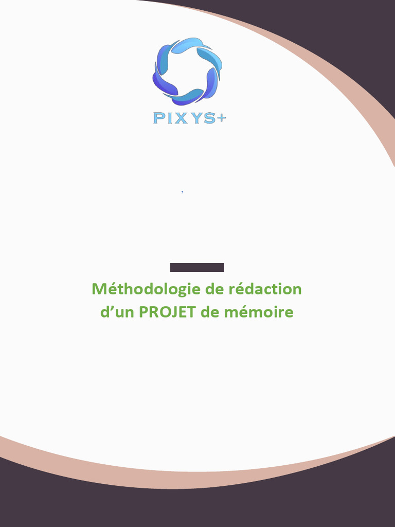 Méthodologie de Rédaction d'un Mémoire | PDF | Mémoire