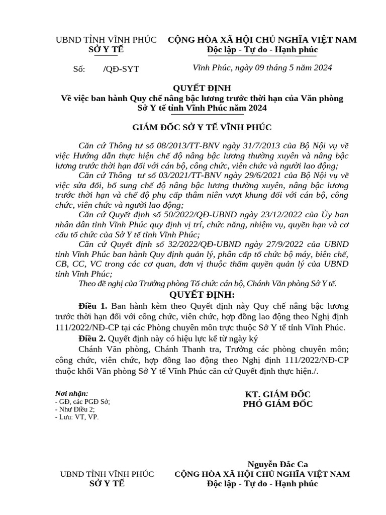 Quy Che Nang Luong 2024 | PDF