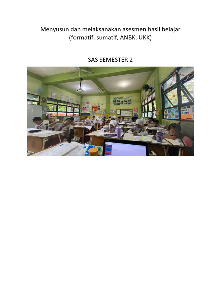 Menyusun Dan Melaksanakan Asesmen Hasil Belajar | PDF