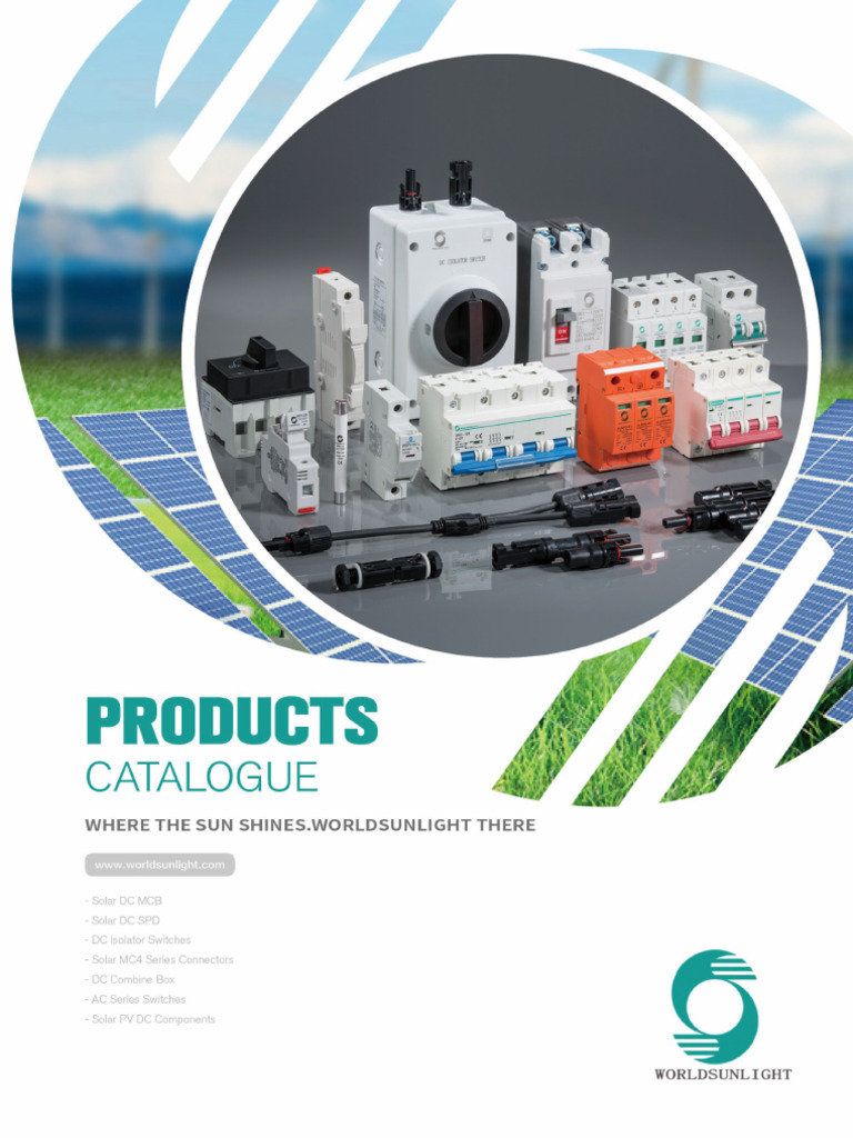 Worldsunlight Solar DC Catalog | PDF