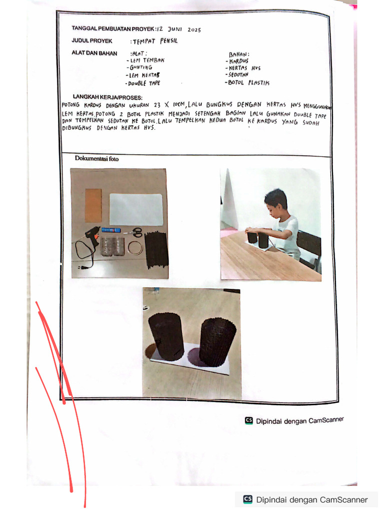 Bukti Dokumentasi 6 Hasta Karya - Fadhil | PDF